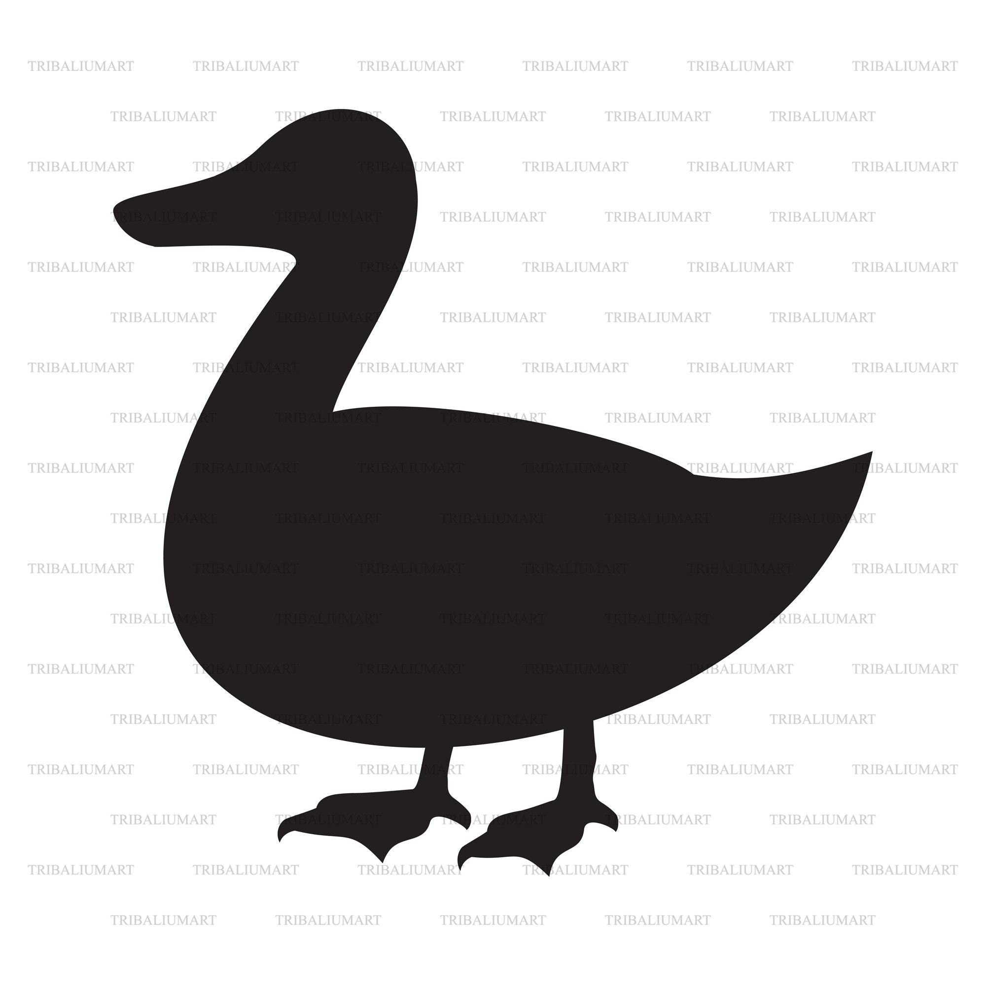Goose Silhouette. Cut Files for Cricut. Clip Art eps Svg - Etsy