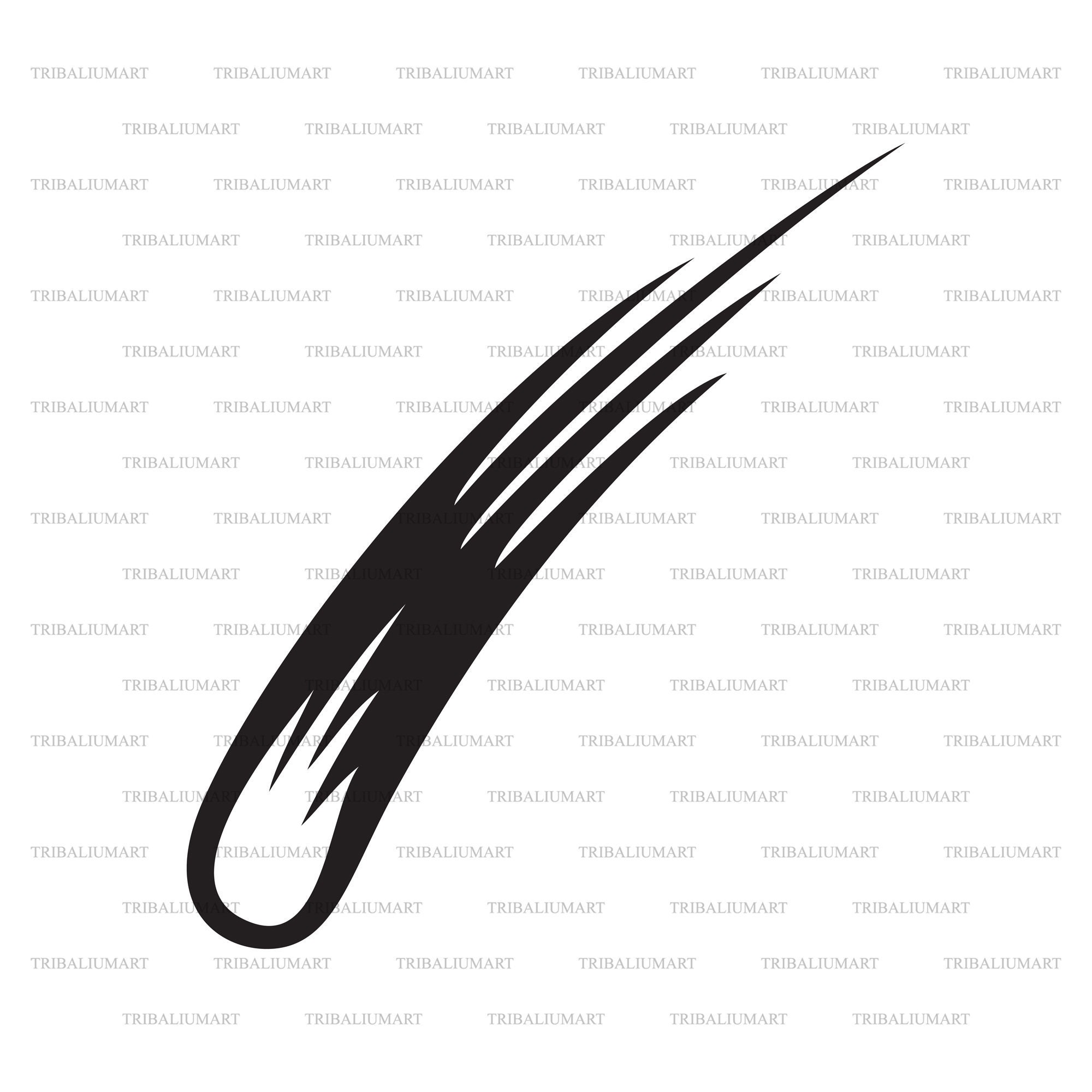 Comet. Cut Files for Cricut. Clip Art Silhouettes eps Svg - Etsy India