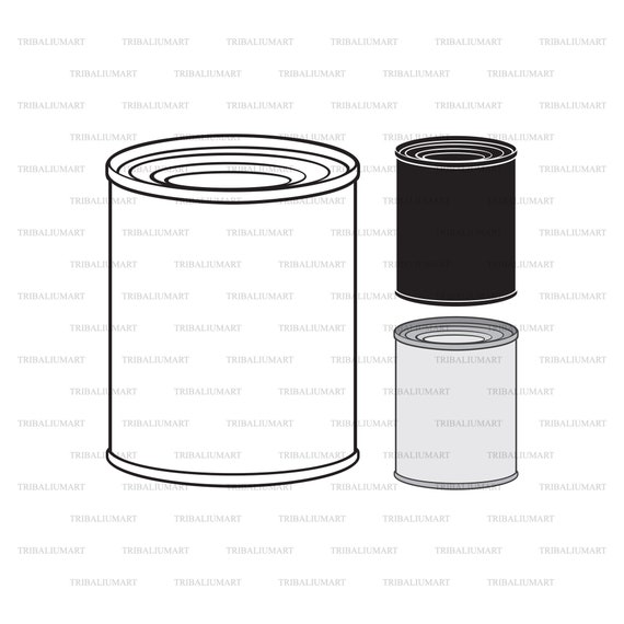 Tin Can Clip Art