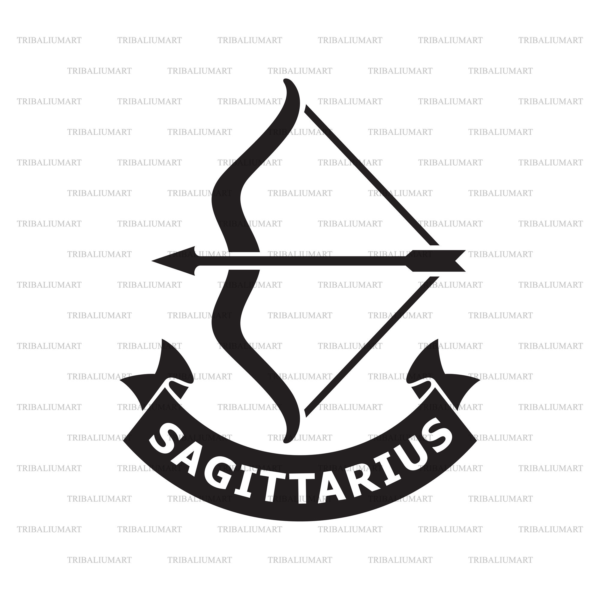 Sagittarius Zodiac Sign horoscope Symbol Astrology Icon. | Etsy