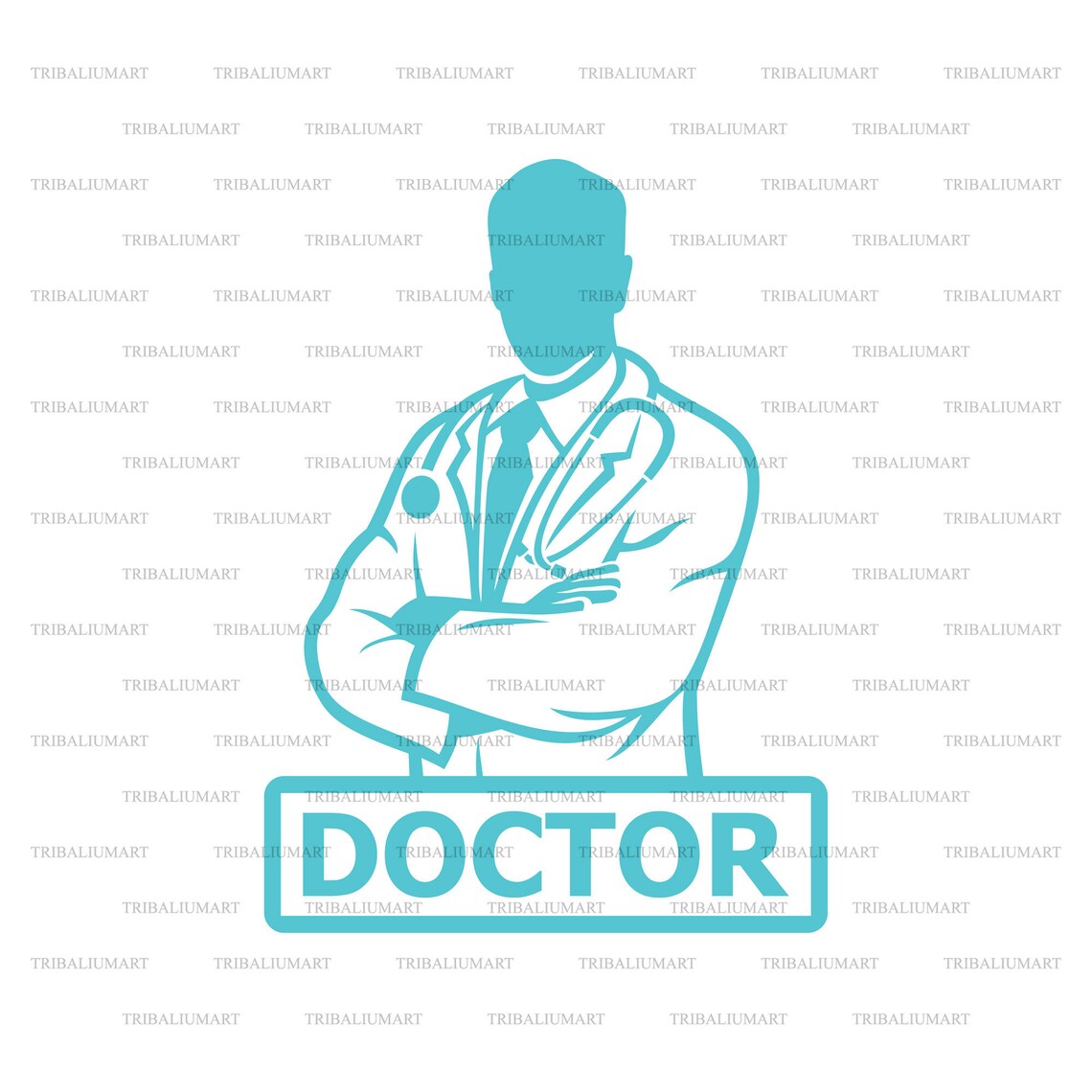 Medical doctor design. Cut files for Cricut. Clip Art | Etsy