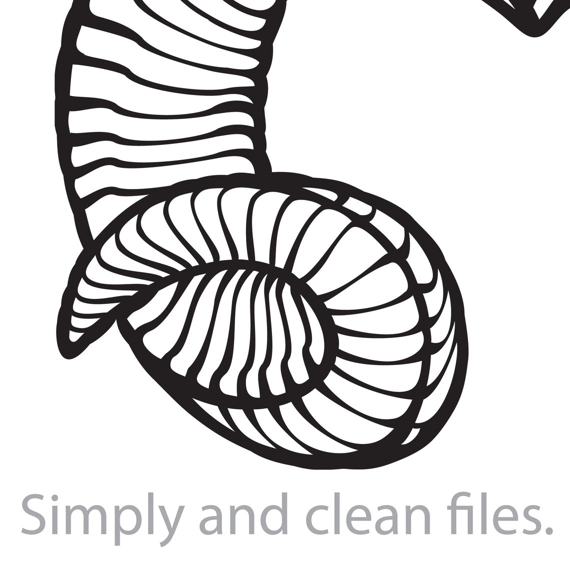 Ram Horns. Cut Files for Cricut. Clip Art Silhouettes (eps, Svg, Pdf ...