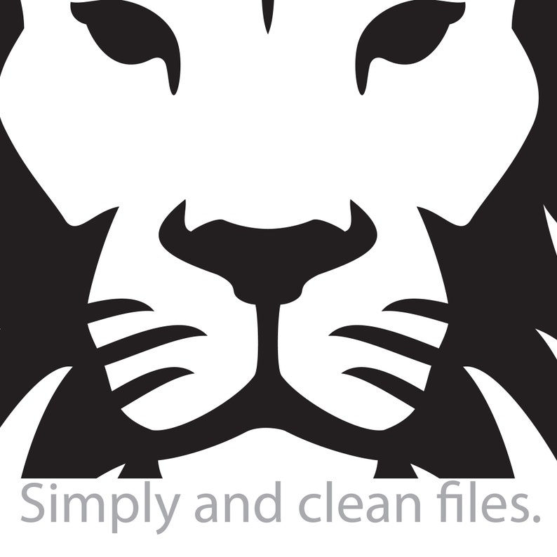 The Lion of Judah Head rastafarian Reggae Symbol. Cut Files - Etsy