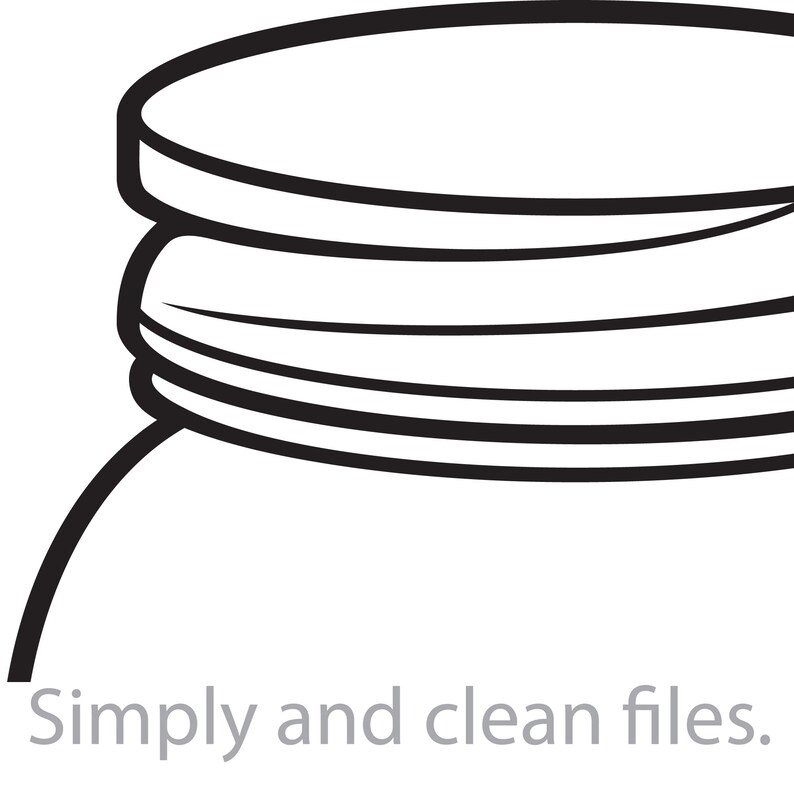 Blank Jar With Cap. Cut Files for Cricut. Clip Art Silhouette - Etsy