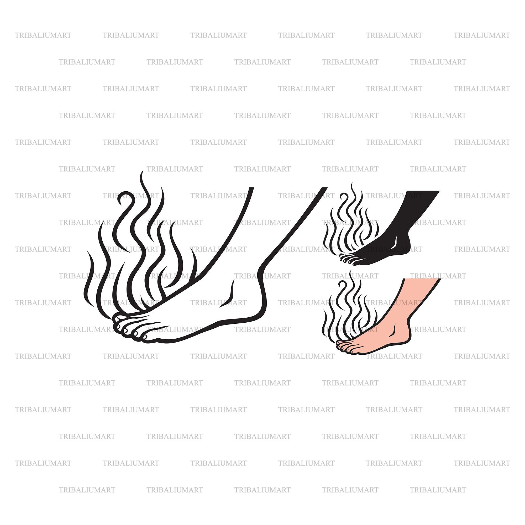 Stinky Feet Clip Art