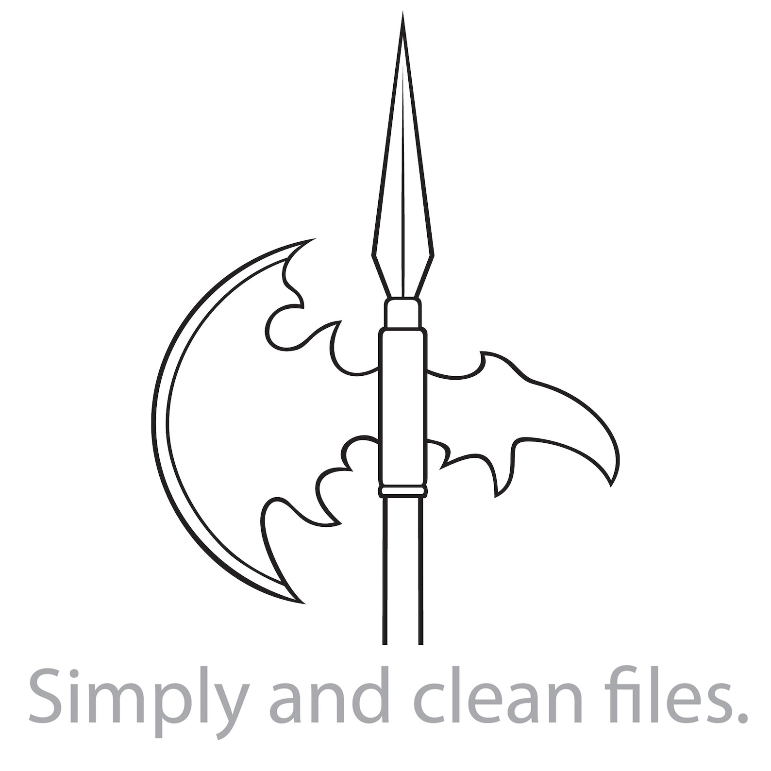 Halberd. Cut Files for Cricut. Clip Art Silhouette eps Svg - Etsy Sweden