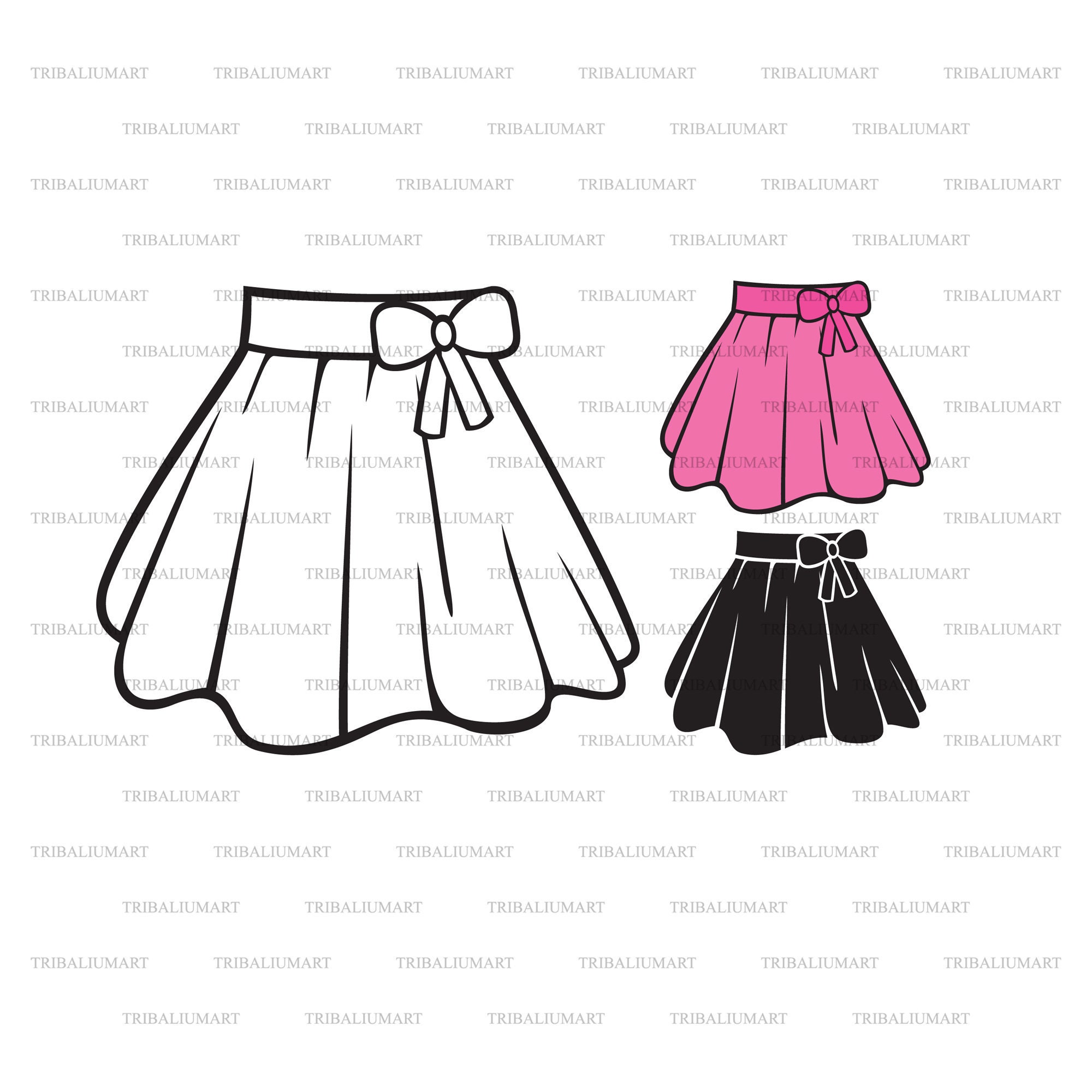 Skirt Clip Art