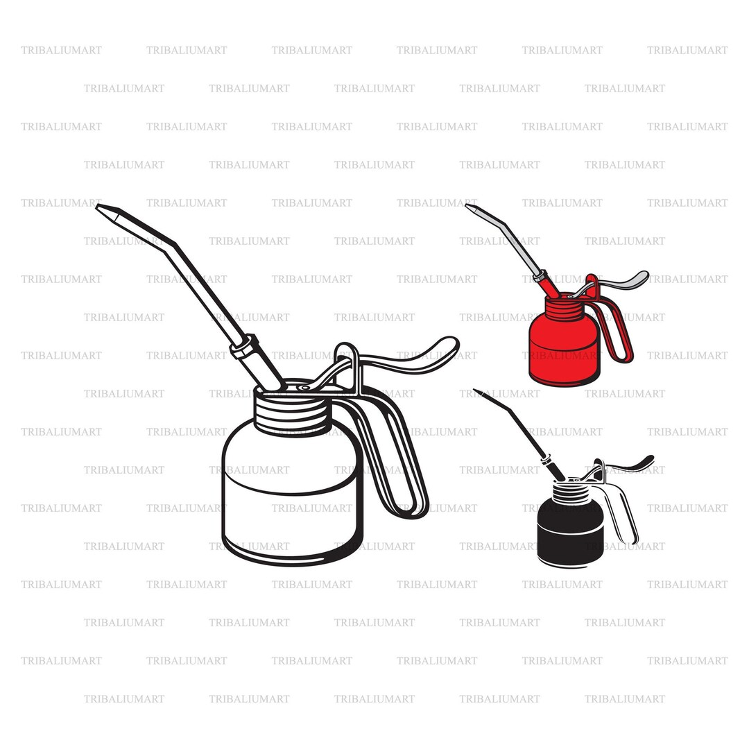 Oil Can. Cut Files for Cricut (eps, Svg, Pdf, Png, Dxf, Jpeg). - Etsy