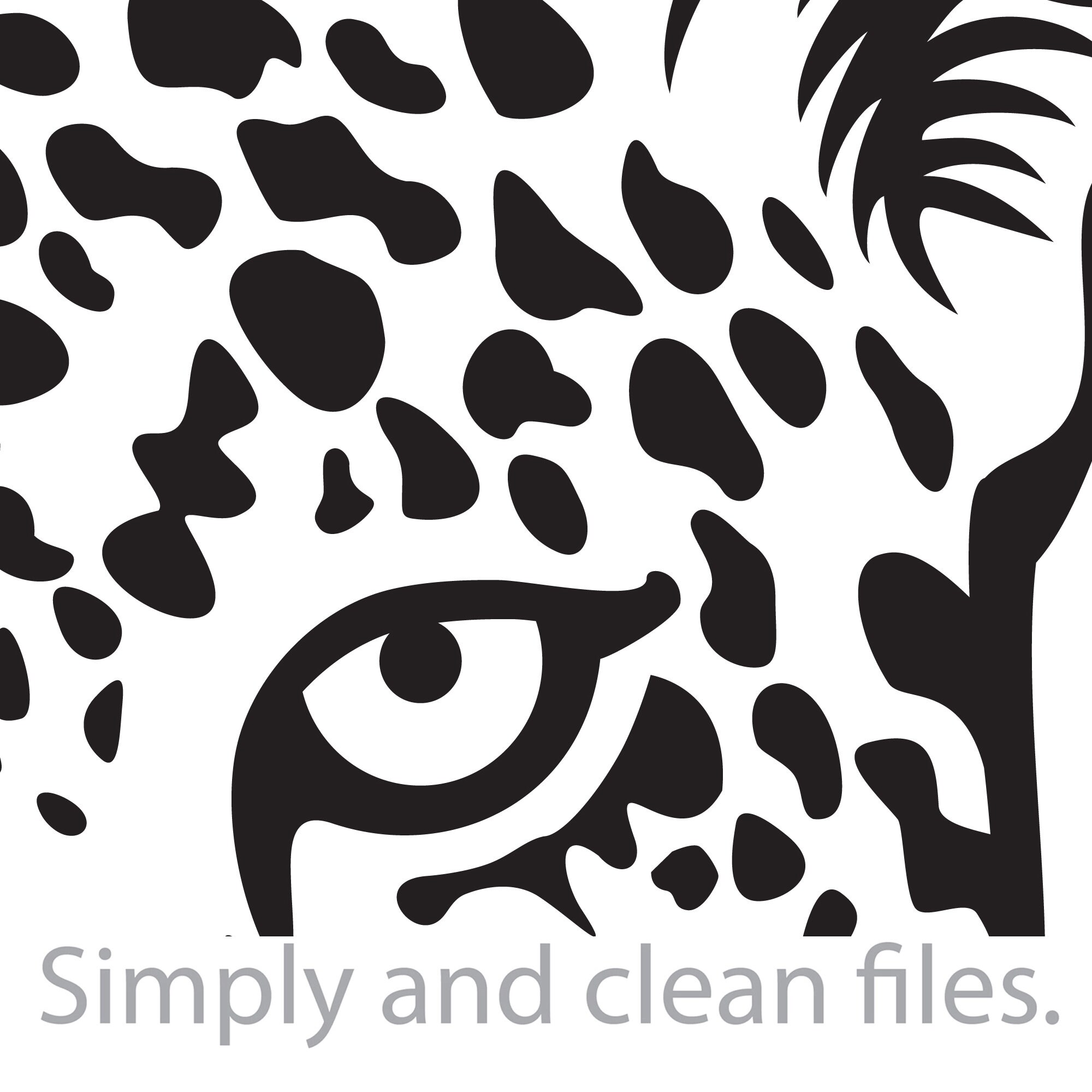 Jaguar Head. Cut Files for Cricut. Clip Art Silhouette eps | Etsy