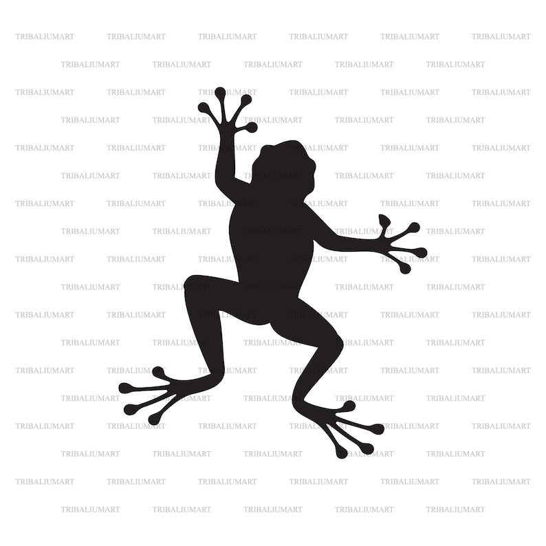 Frog. Cut Files for Cricut. Clip Art Silhouettes eps Svg - Etsy