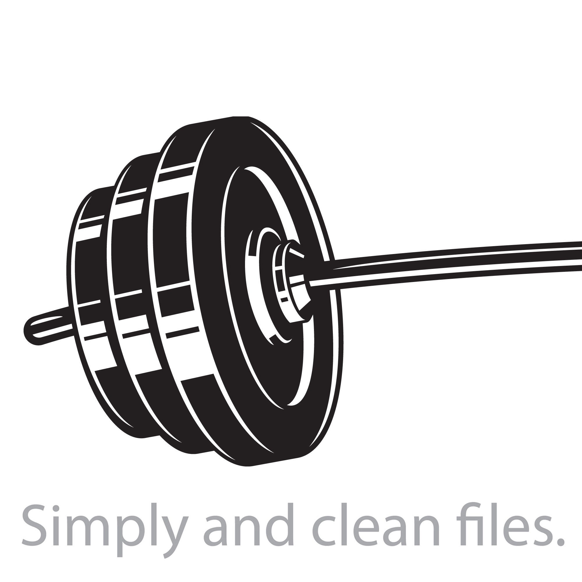 Curved Barbell weight or Dumbbell. Cut Files for Cricut. - Etsy