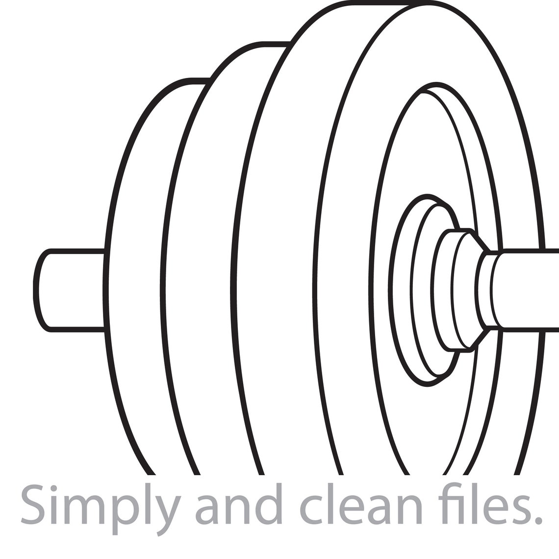 Barbell (weight or Dumbbell). Cut Files for Cricut. Clip Art Silhouette ...