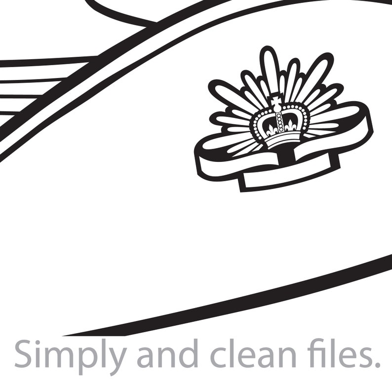 Australian Army Slouch Hat. Cut Files for Cricut. Clip Art - Etsy