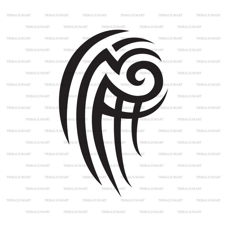 Tribal Tattoo Art Design Element. Cut Files for Cricut. Clip - Etsy