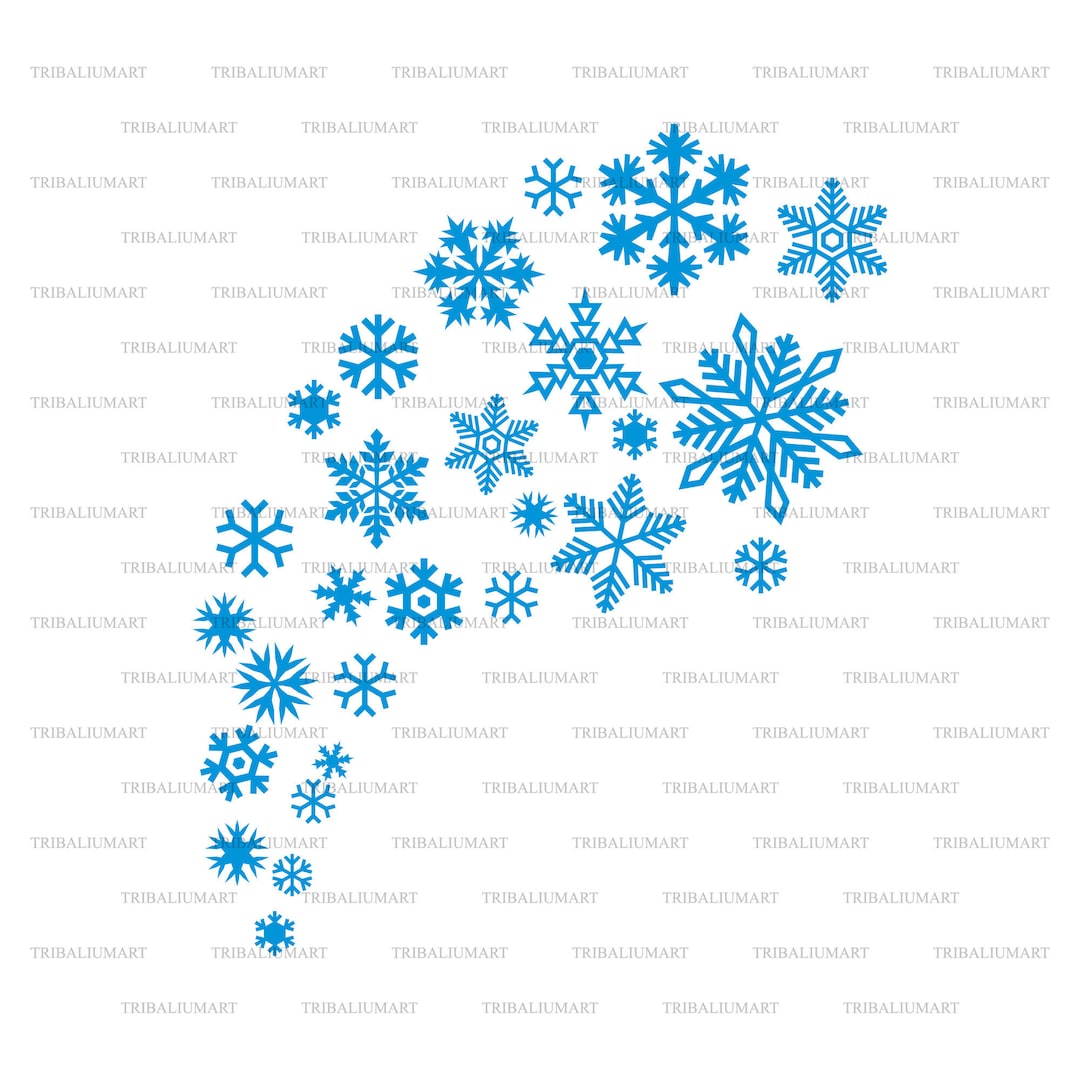 Snowflakes. Cut Files for Cricut (eps, Svg, Pdf, Png, Dxf, Jpeg). - Etsy