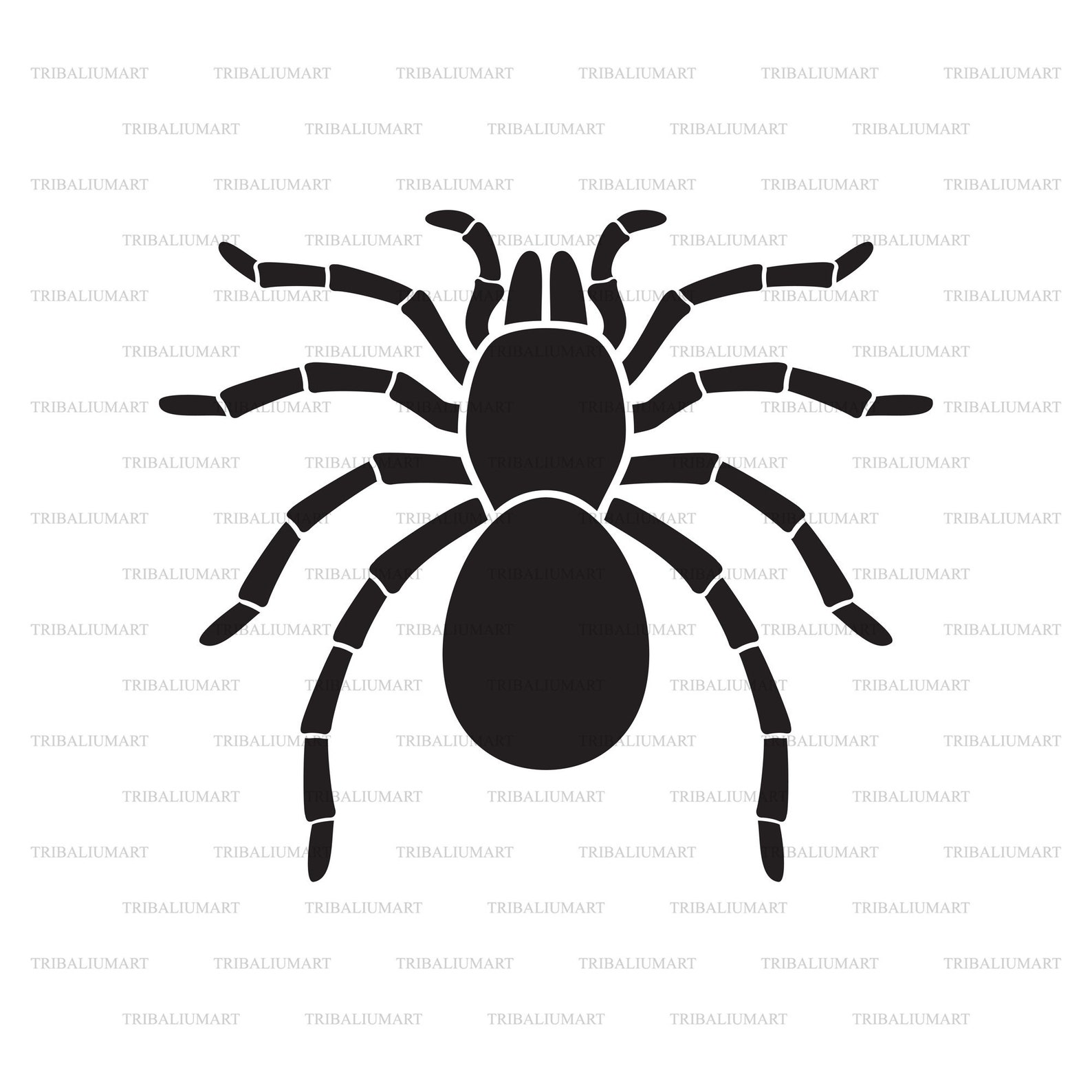 Tarantula Spider. Cut Files for Cricut. Clip Art Silhouette | Etsy