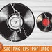 Broken or Cracked Vinyl Record. Cut Files for Cricut. Clip Art ...