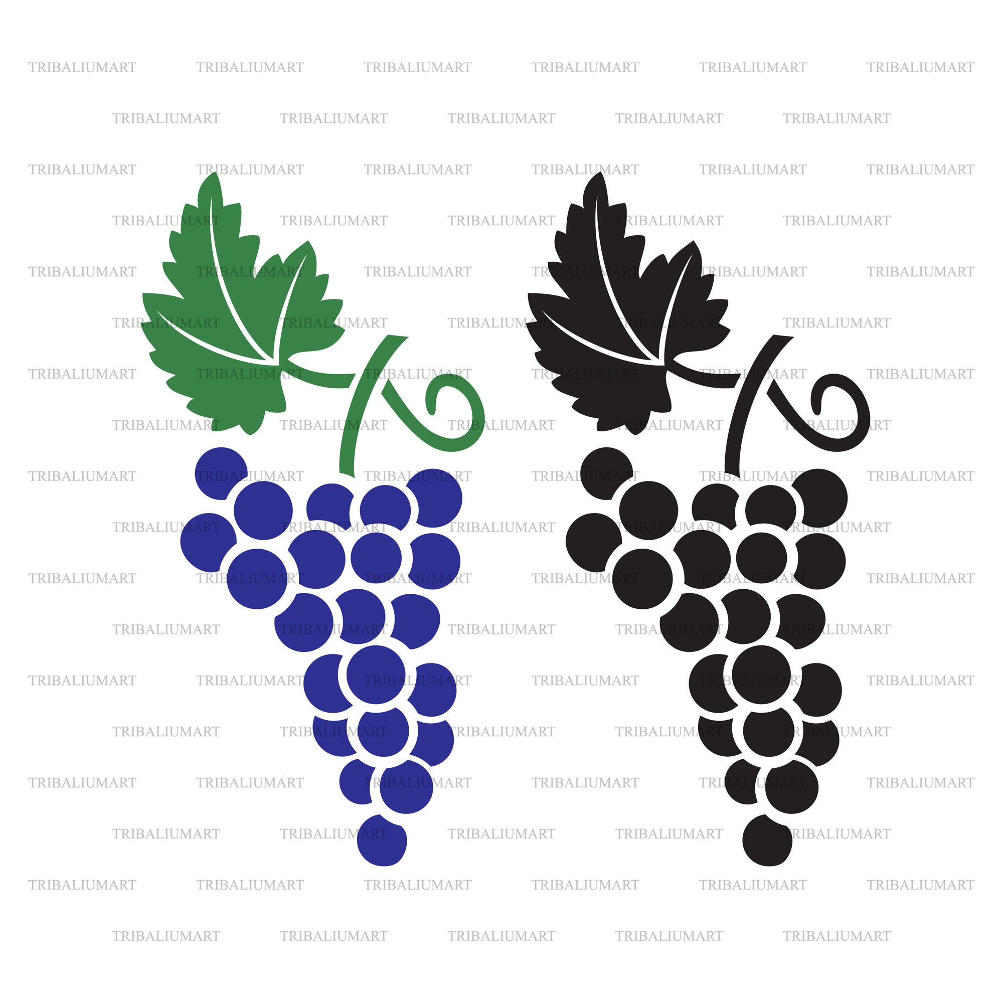 Grape. Cut Files for Cricut. Clip Art eps Svg Pdf Png - Etsy