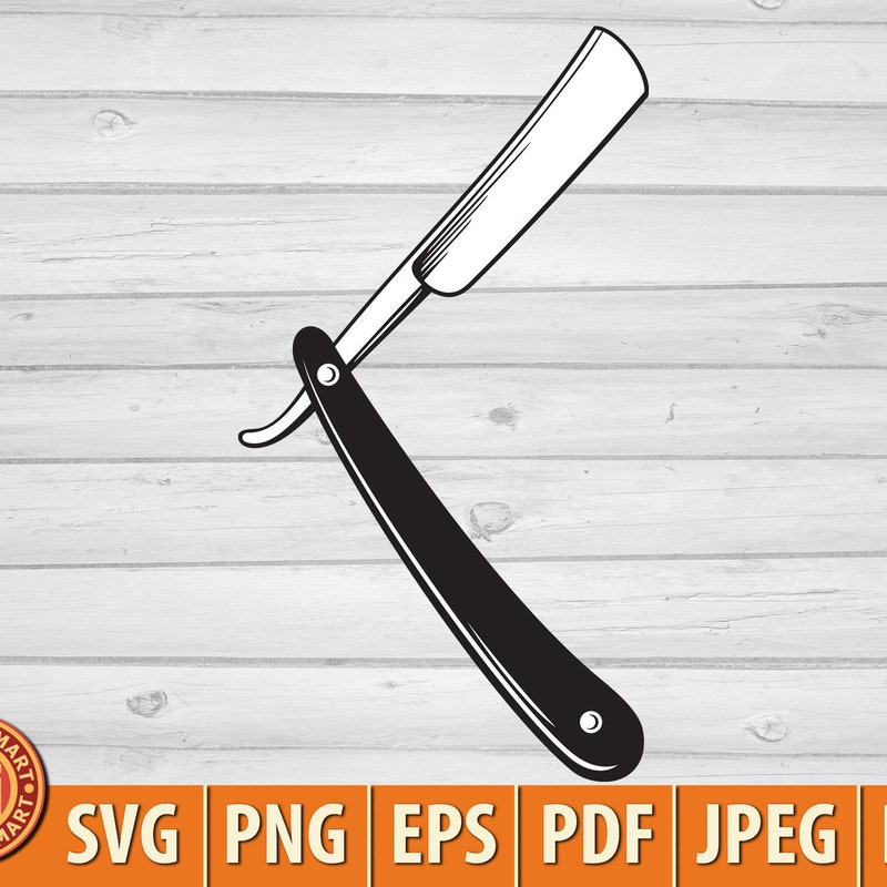 Straight Razor Clip Art - Etsy