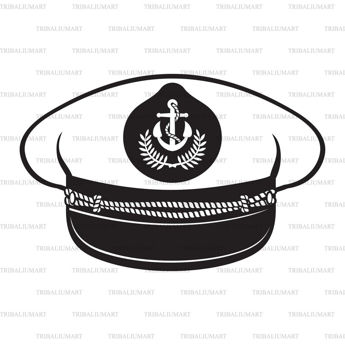 Naval Captain Hat navy Cap Ship Officer Admiral. Cut Files - Etsy