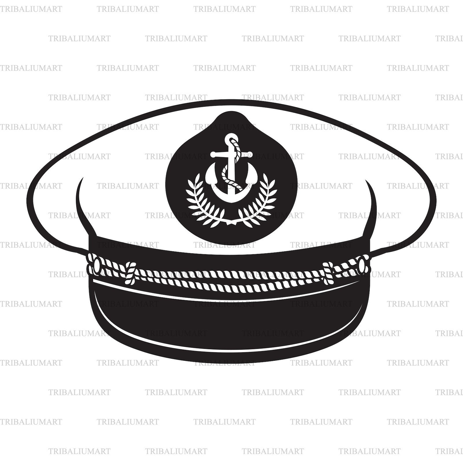 Naval Captain Hat navy Cap Ship Officer Admiral. Cut Files - Etsy