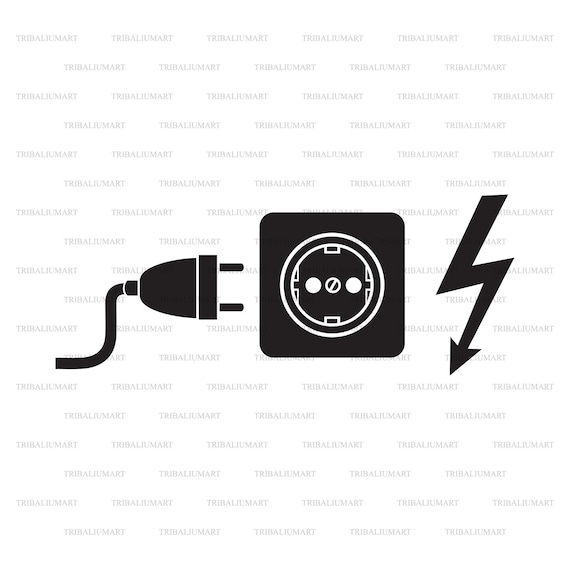 Stekker Stopcontact Icoon