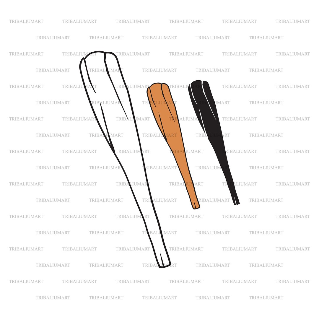 Truncheon or Cudgel (wooden Club, Weapon of Ancient Man). Cut Files for ...
