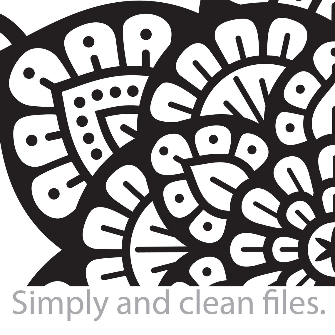 Mandala. Cut Files for Cricut. Clip Art Silhouette eps Svg | Etsy