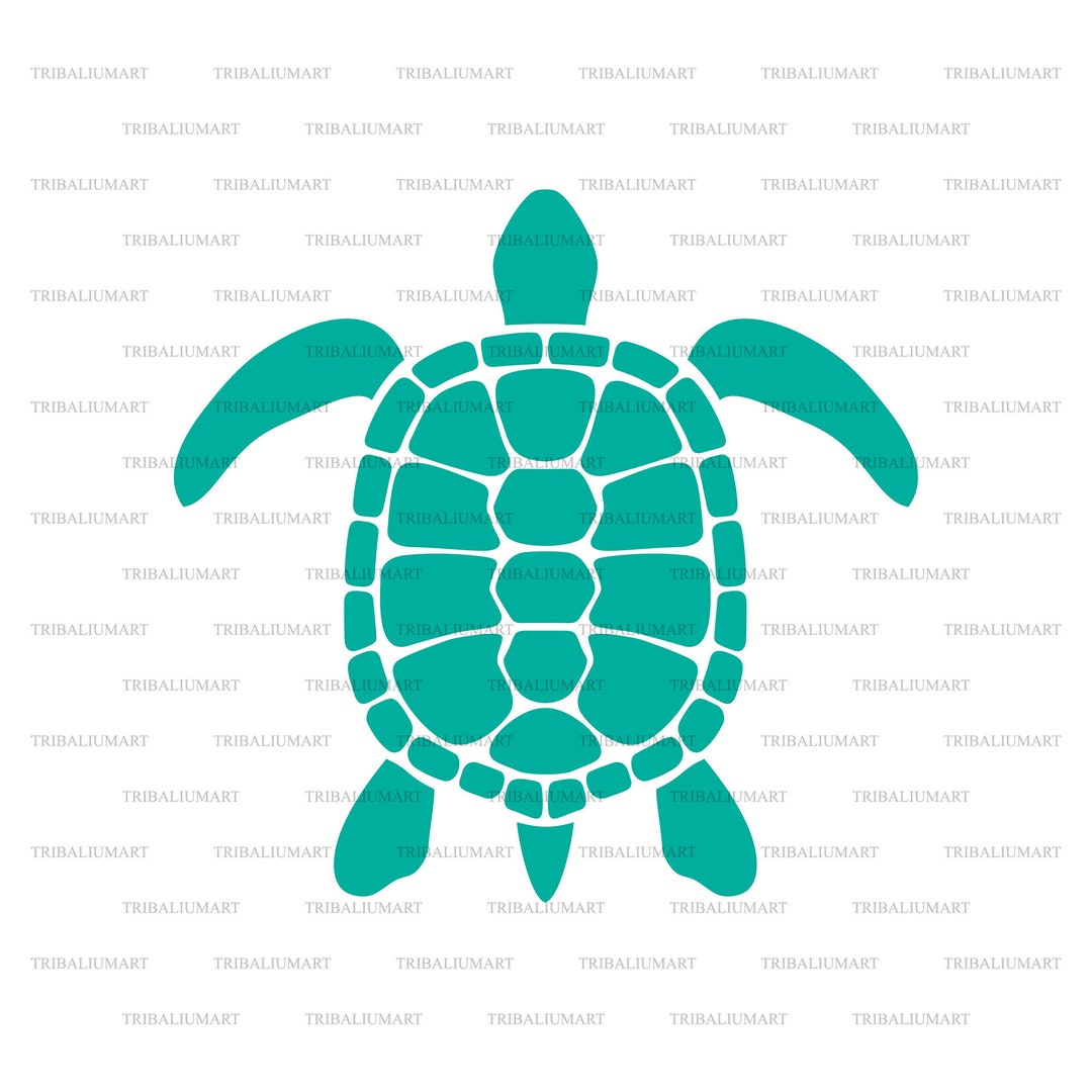 Turtle. Cut Files for Cricut. Clip Art Silhouettes (eps, Svg, Pdf, Png ...