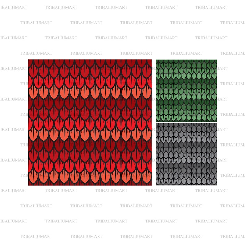 Dragon scales seamless pattern background wallpaper. Cut | Etsy