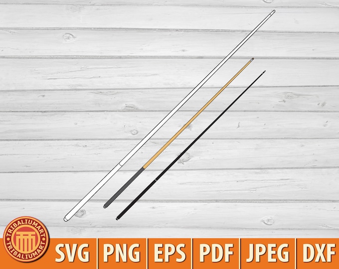 Cue Sticks Logo SVG, Billiard Svg, Pool Svg, Cue Sticks Clipart, Cue ...