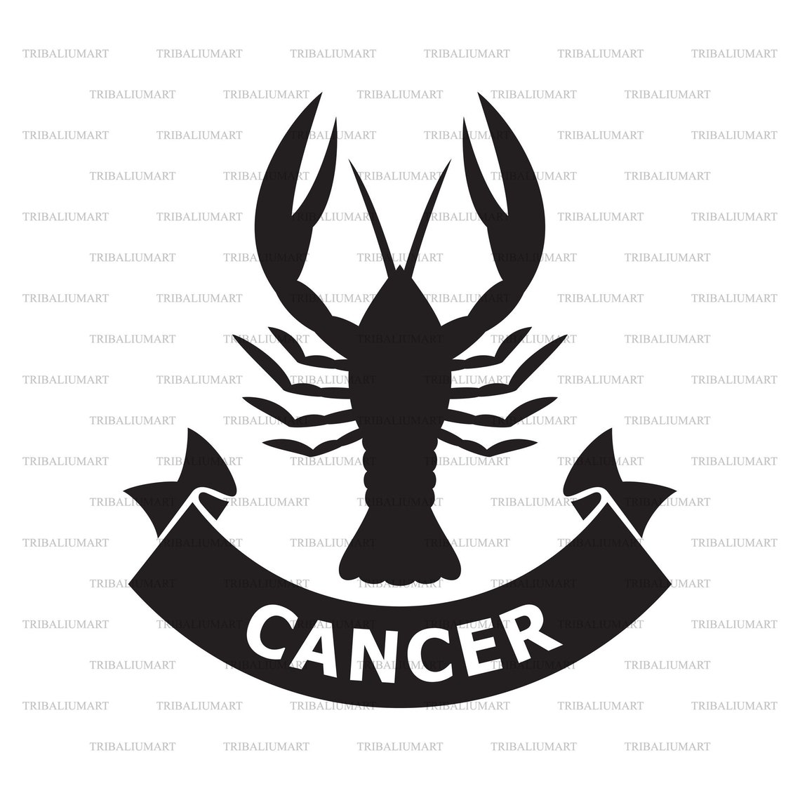 Cancer Zodiac Sign horoscope Symbol Astrology Icon. Cut - Etsy