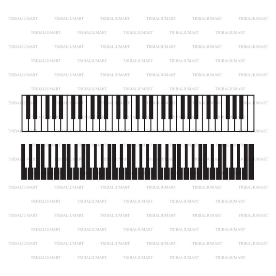 Piano Keys Clip Art