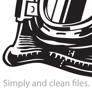 Vintage Motorcycle Helmet With Goggles. Cut Files for Cricut. Clip Art ...