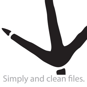 Goose Footprint Track. Cut Files for Cricut. Clip Art (eps, Svg, Pdf, Png, Dxf, Jpeg). - Etsy