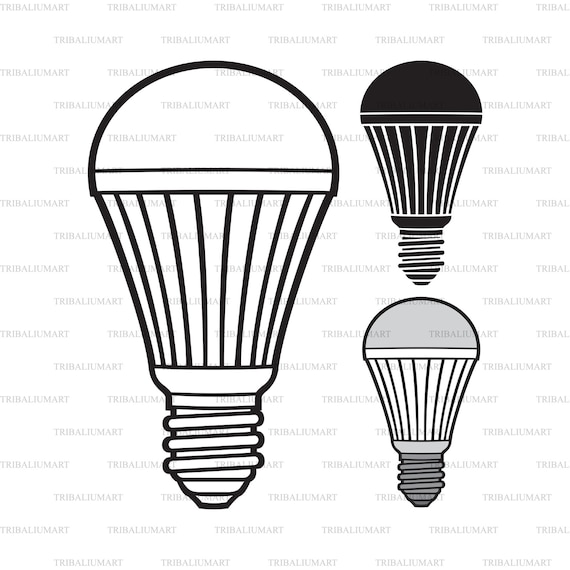 Led Light Bulb Clip Art