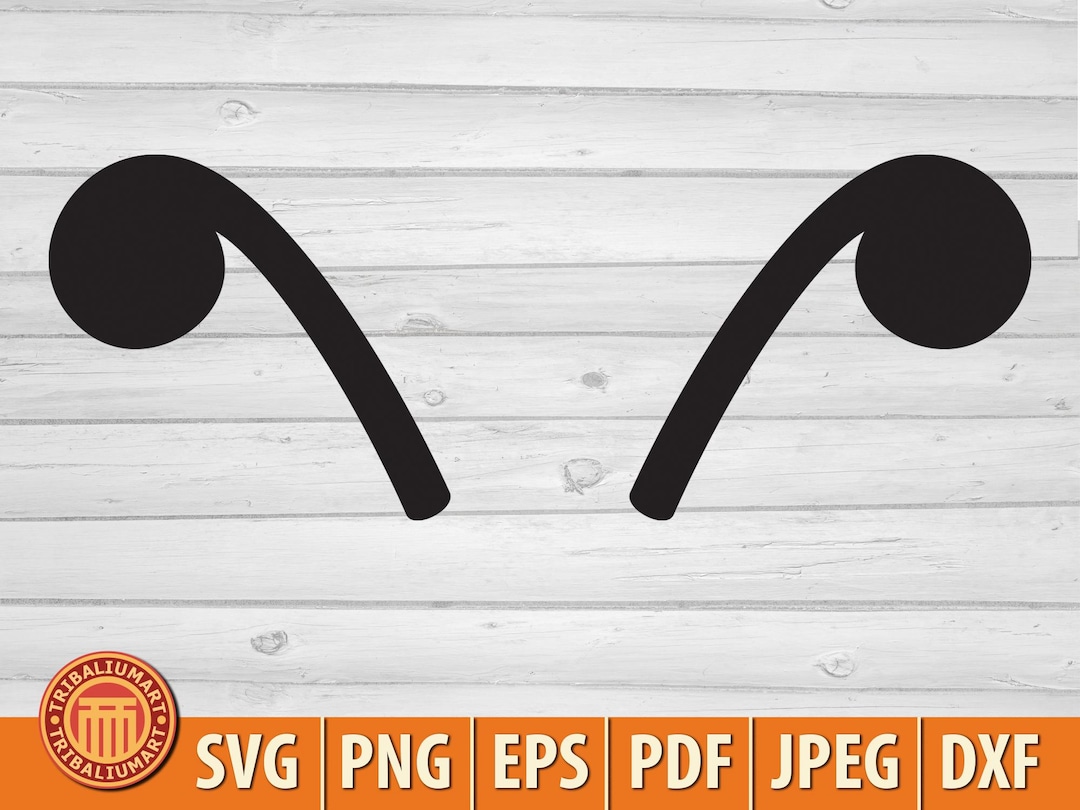 Insect Antenna (bee). Cut Files for Cricut. Clip Art Silhouette (eps ...