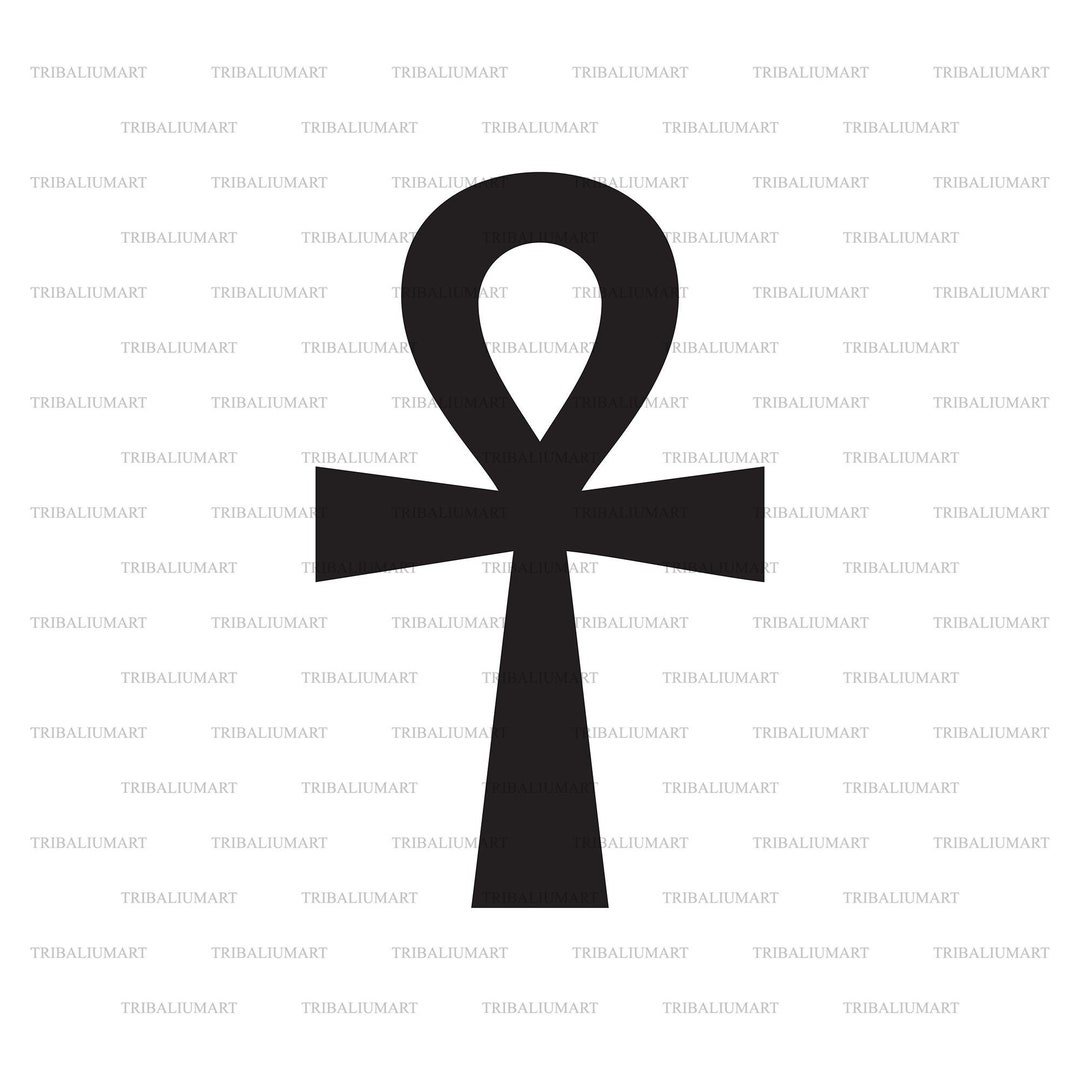 Egyptian Ankh Cross (key of Life). Cut Files for Cricut. Clip Art ...