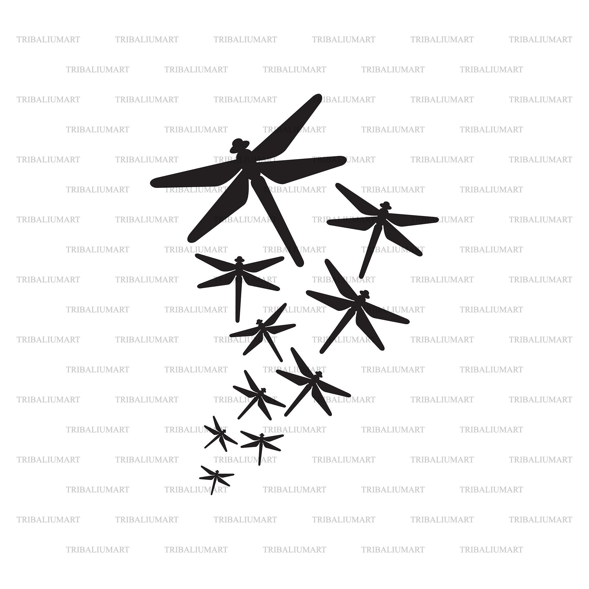 Dragonfly. Cut Files for Cricut. Clip Art eps Svg Pdf Png - Etsy
