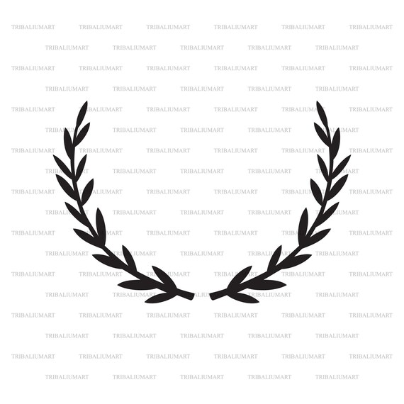 Floral Wreath Frame monogram Design. Cut Files for Cricut. | Etsy