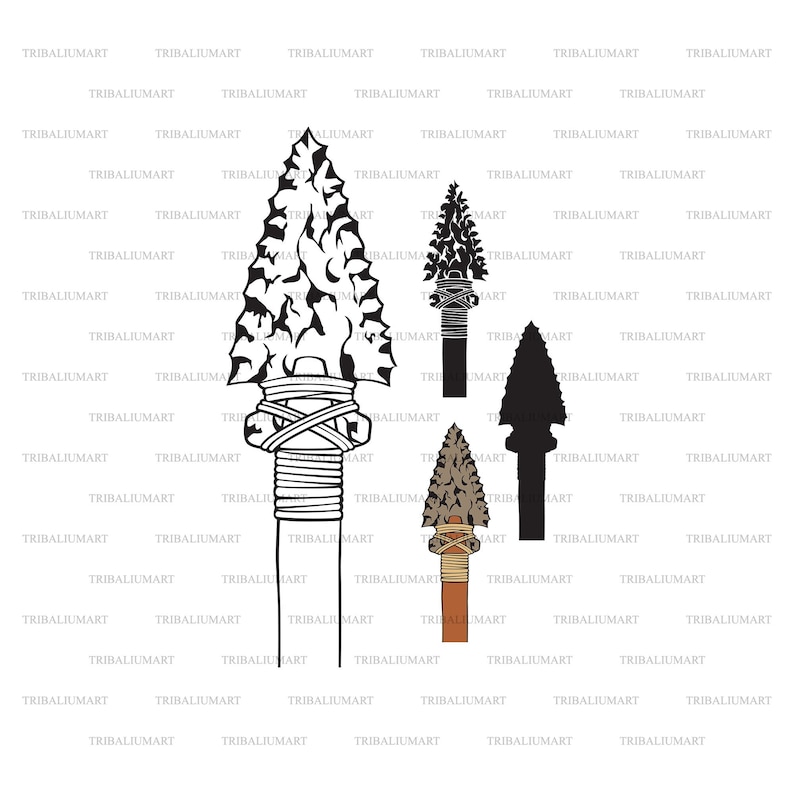 Native Arrowhead arrow. Cut Files for Cricut. Clip Art - Etsy