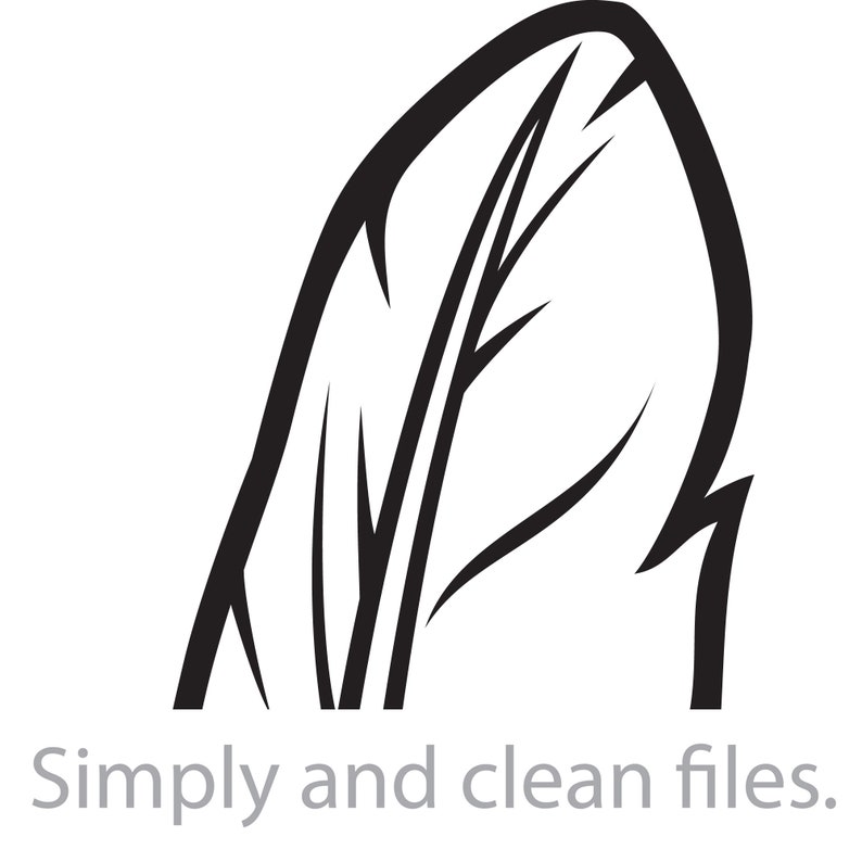 Feather. Cut Files for Cricut. Clip Art Silhouettes eps Svg - Etsy