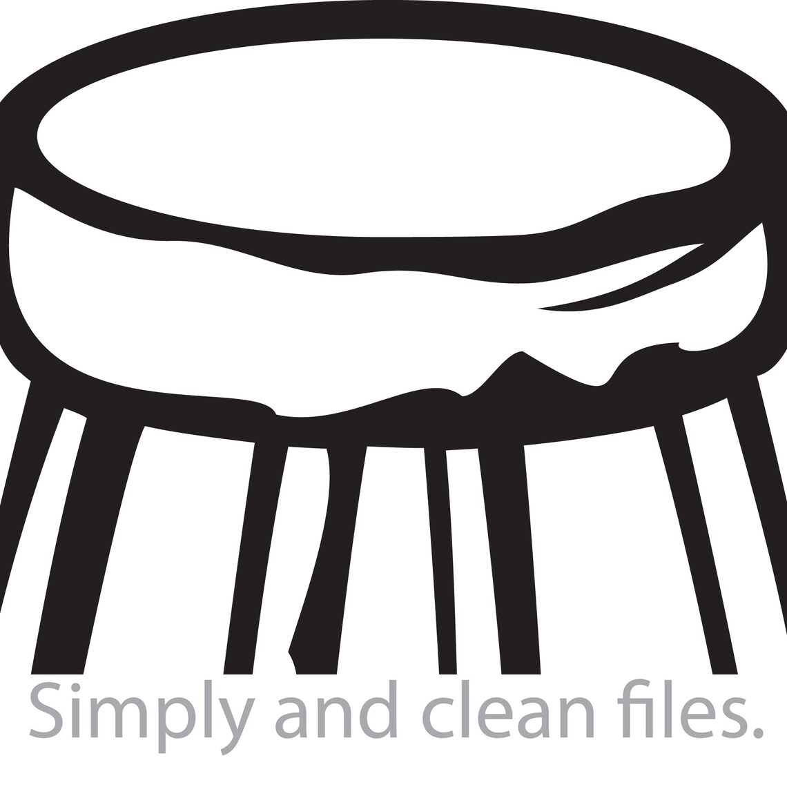 Wood Stool. Cut Files for Cricut. Clip Art Silhouette eps - Etsy