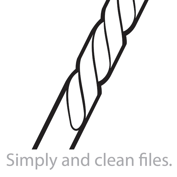 Drill Bit Silhouette