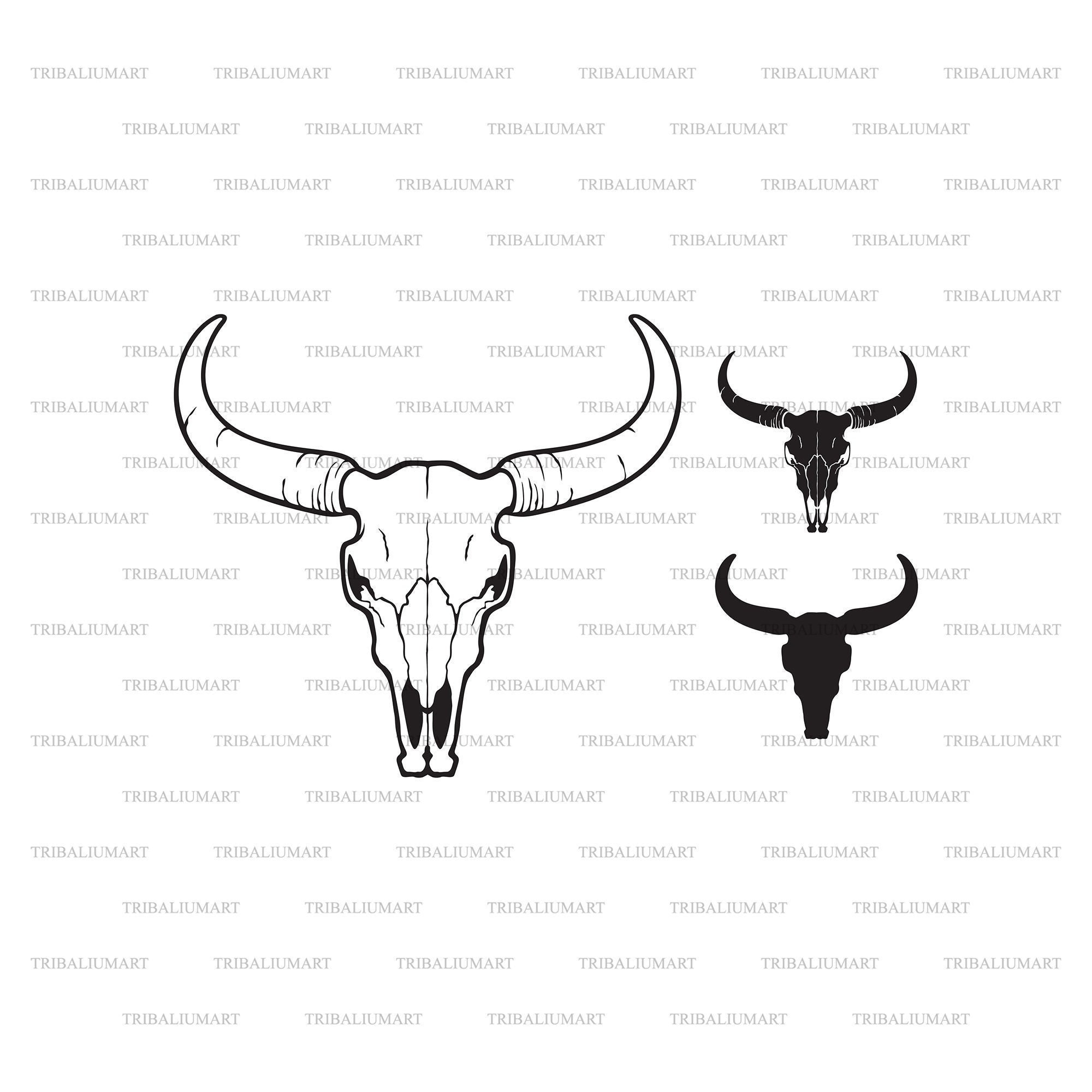 Paper, Party & Kids Bison head eps, svg, pdf, png, dxf, jpeg . Clip Art ...