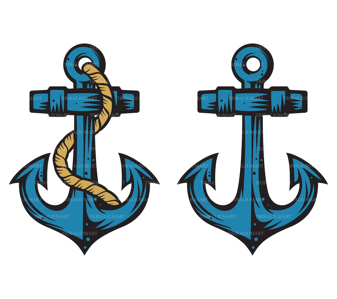 Anchor Design (eps, Svg, Pdf, Png, Dxf, Jpeg). - Etsy