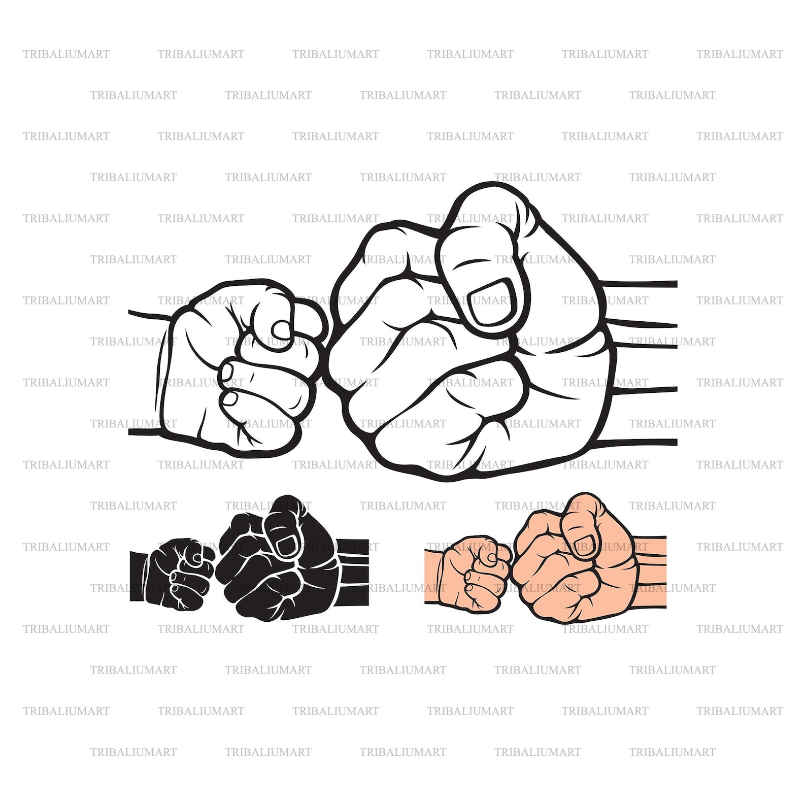Dad and Baby Fist Bump new Born Hand. Cut Files for Cricut. - Etsy