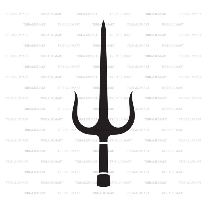 Sai - Ninja Weapon. Cut Files for Cricut. Clip Art (eps, Svg, Pdf, Png ...
