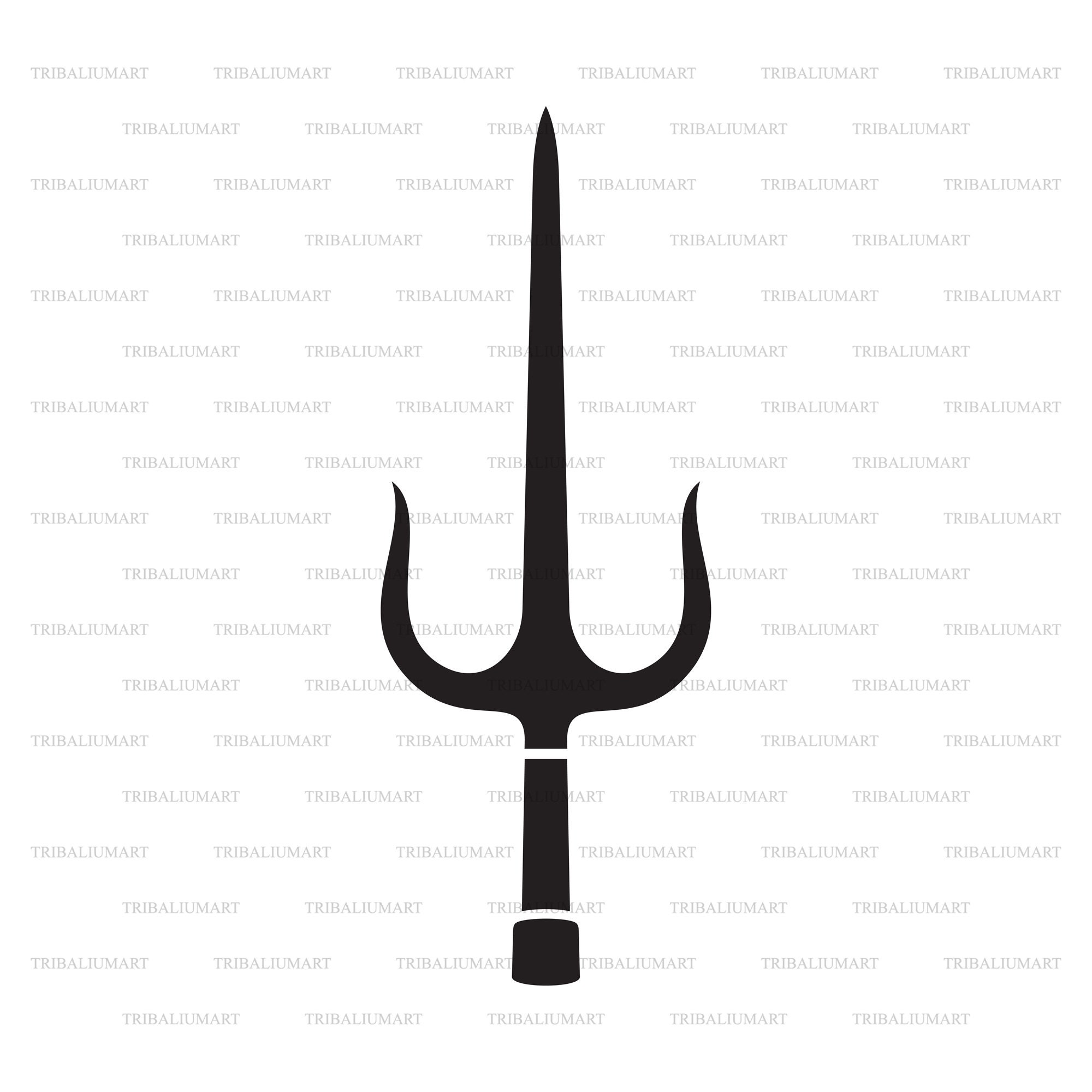 Sai - Ninja Weapon. Cut Files for Cricut. Clip Art (eps, Svg, Pdf, Png ...