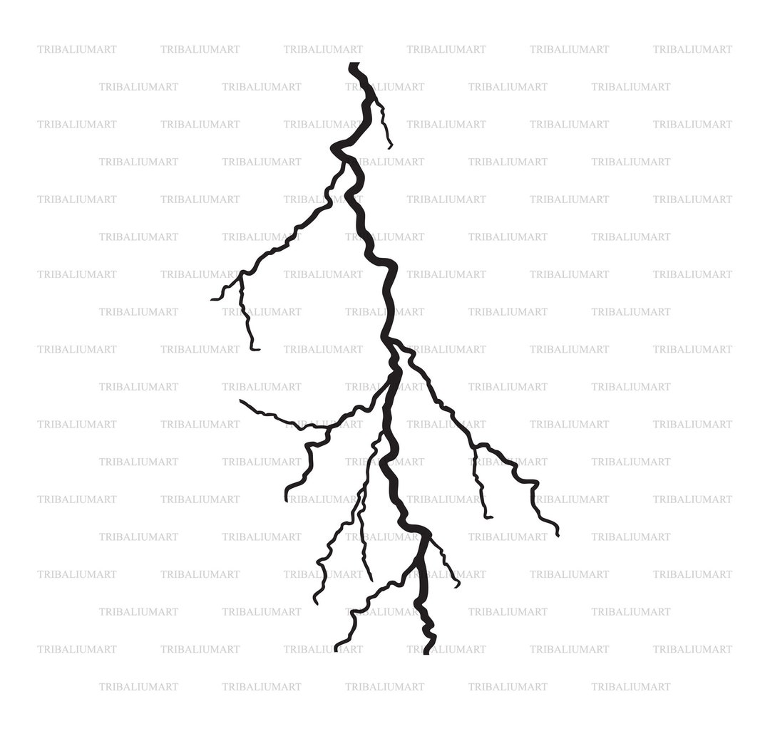 Lightning Bolt (crack, Thunder, Thunderbolt). Cut Files for Cricut ...